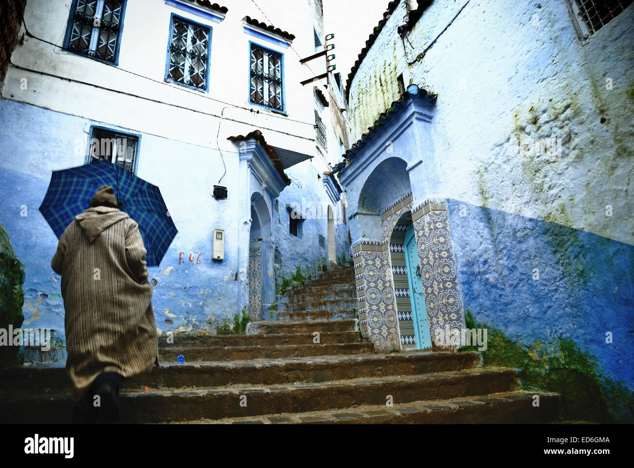 Chefchaouen, Morocco village in northern Stock Photo - Alamy