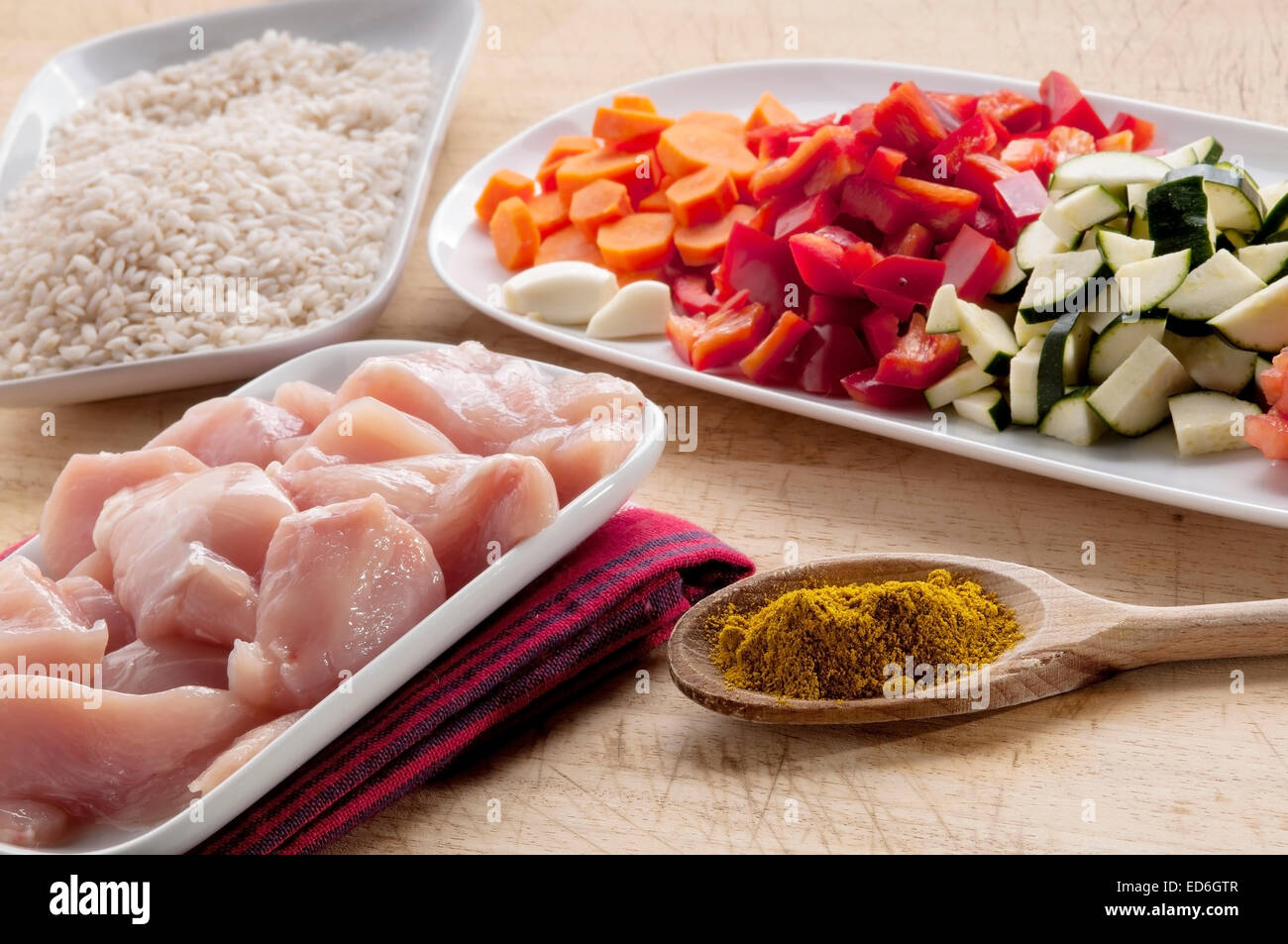 Prepare chicken hi-res stock photography and images - Alamy