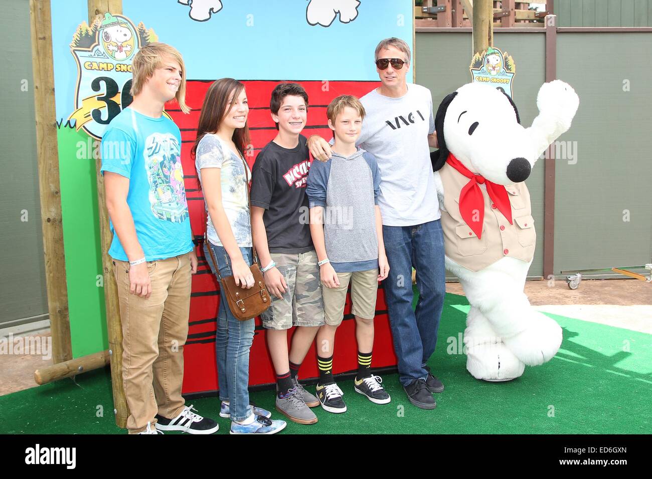 Camp Snoopy's 30th Anniversary VIP Party at Knott's Berry Farm in Buena ...