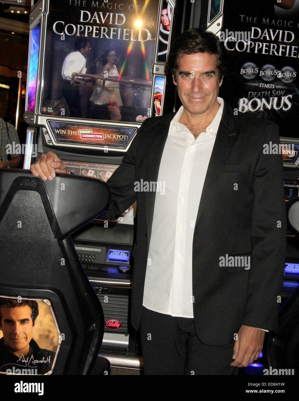 King of magic, David Copperfield, unveils his signature slot machine ...