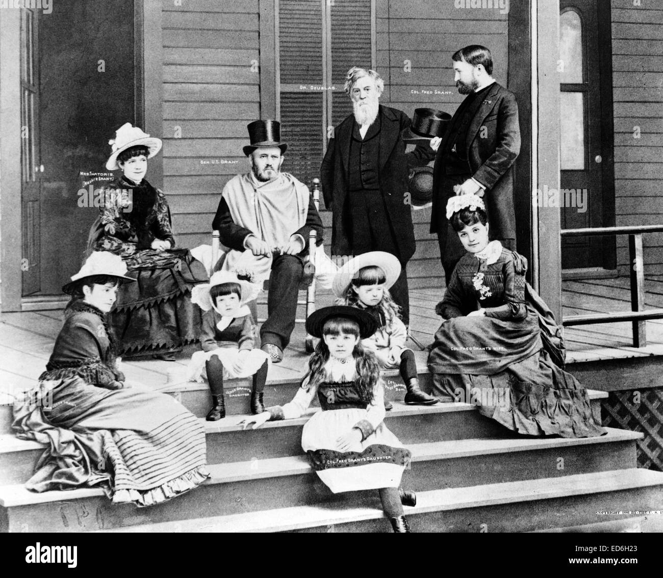 Grant and his family hi-res stock photography and images - Alamy