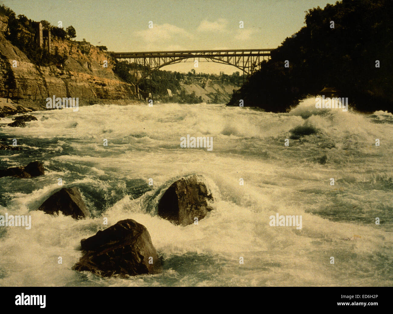 Niagara falls whirlpool bridge hi-res stock photography and images - Alamy