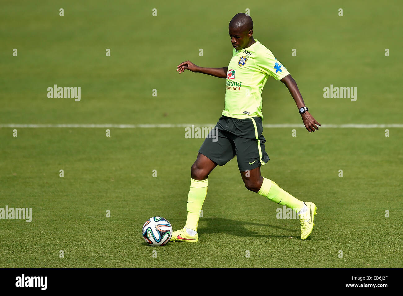 2014 FIFA World Cup - Brazil training in Belo Horizonte ahead of their ...