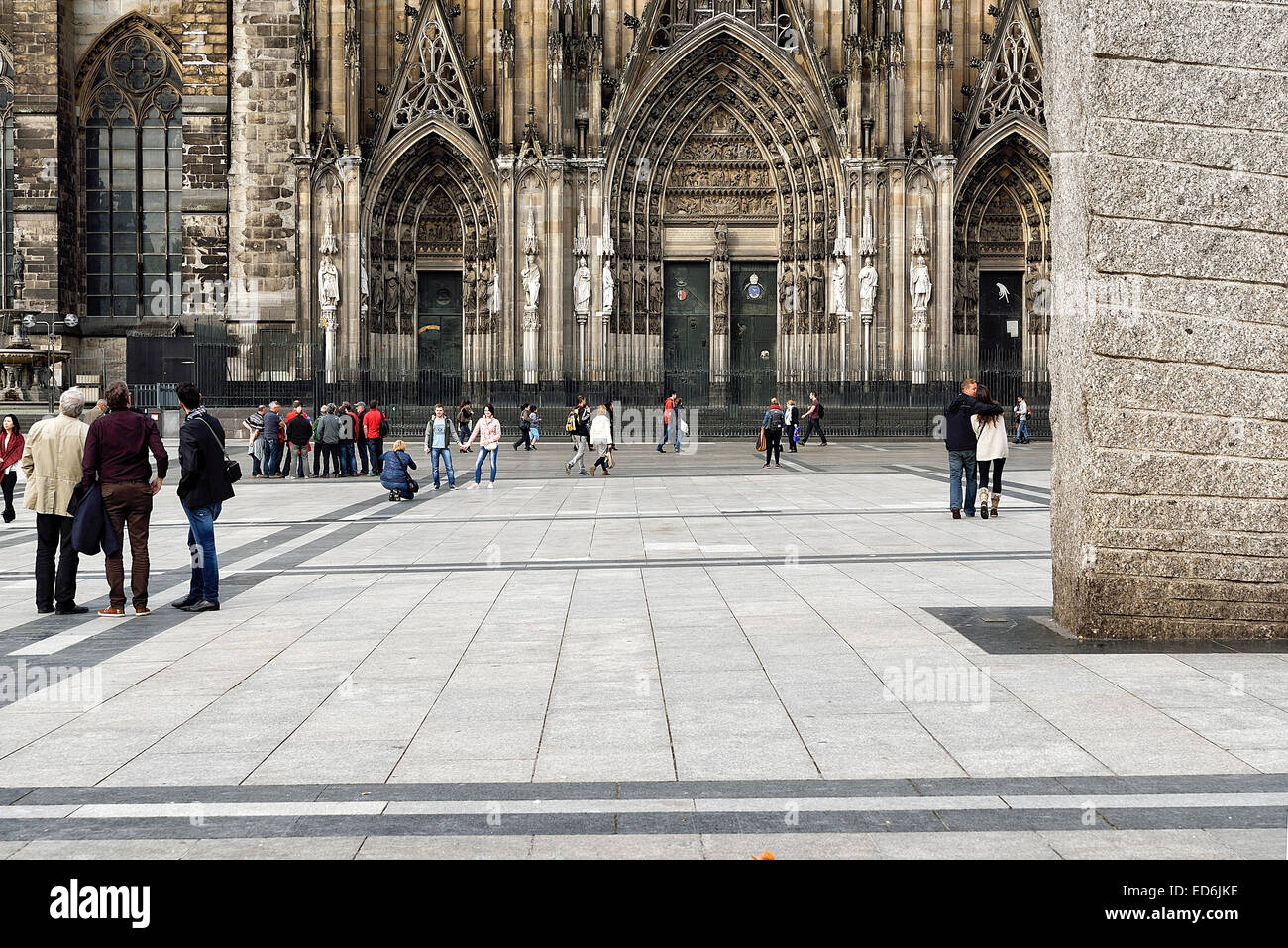 Close Up of Cologne, Germany, Cathedral Stock Photo - Alamy