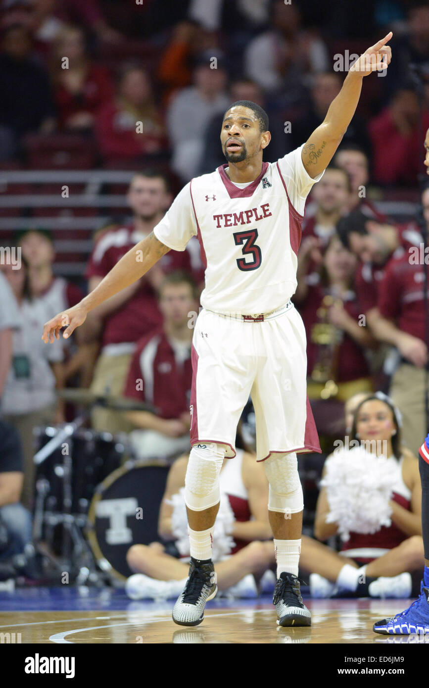 Philadelphia, PA, US. 22nd Dec, 2014. Temple Owls guard JESSE MORGAN (3 ...