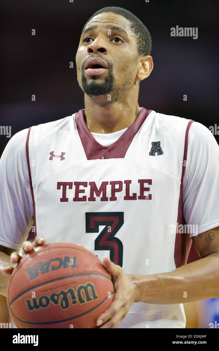 Philadelphia, PA, US. 22nd Dec, 2014. Temple Owls guard JESSE MORGAN (3 ...