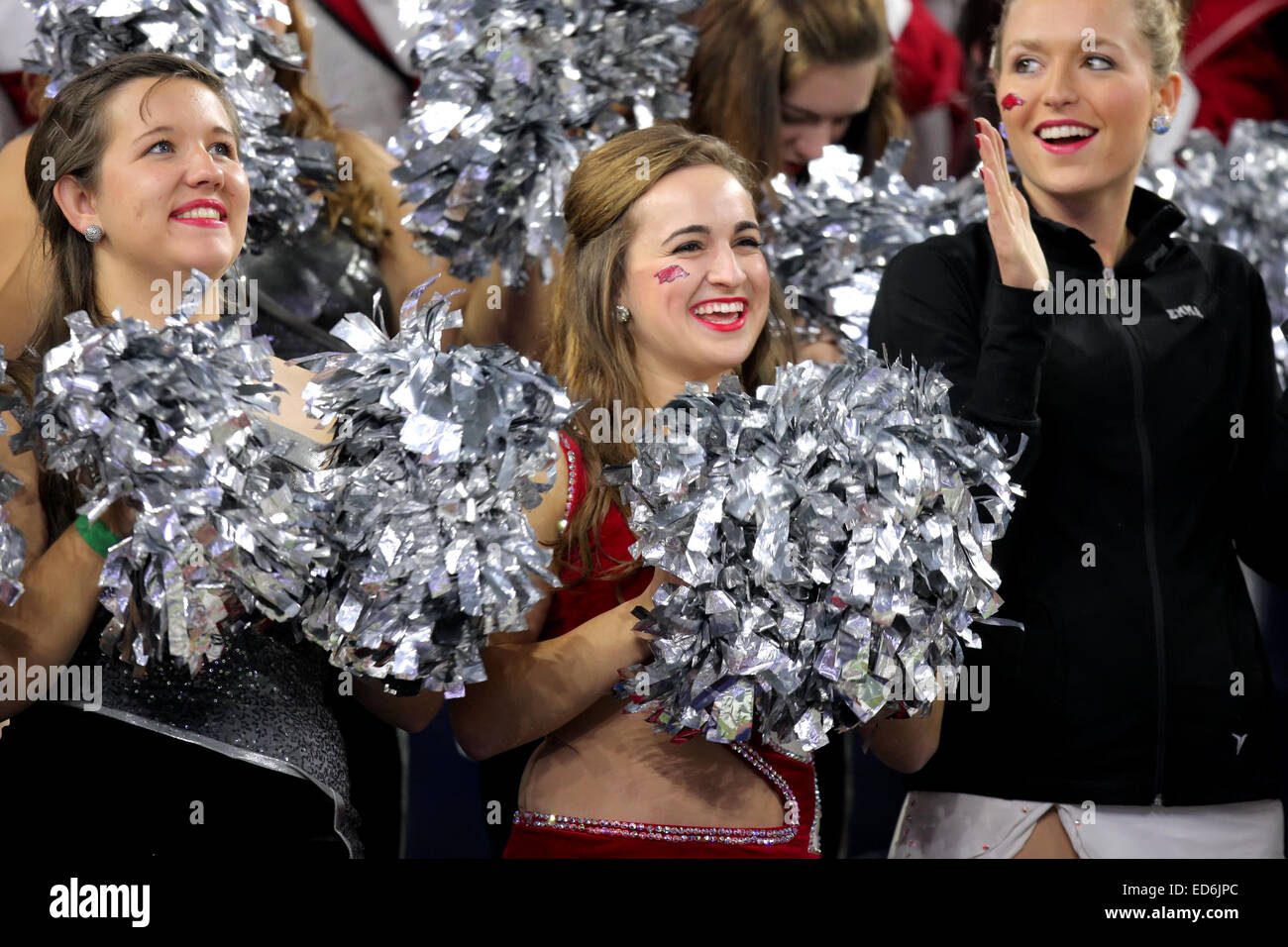Houston, TX, USA. 29th Dec, 2014. University of Arkansas Razorbacks ...
