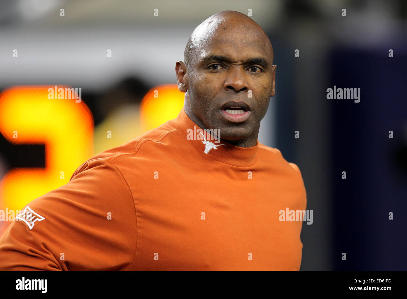 Houston, TX, USA. 29th Dec, 2014. Texas Longhorns head coach Charlie ...