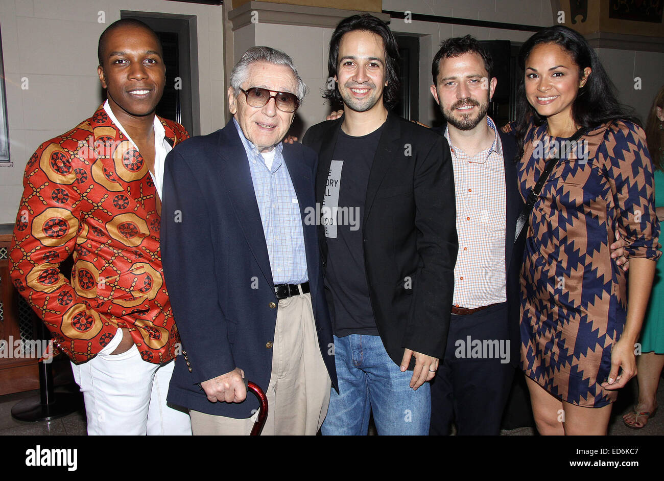 Tick, Tick, Boom Opening Night Party at New York City Center. Featuring: Leslie Odom Jr.,Allan S ...
