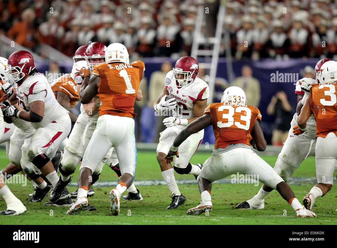 Houston, TX, USA. 29th Dec, 2014. Arkansas Razorbacks running back ...