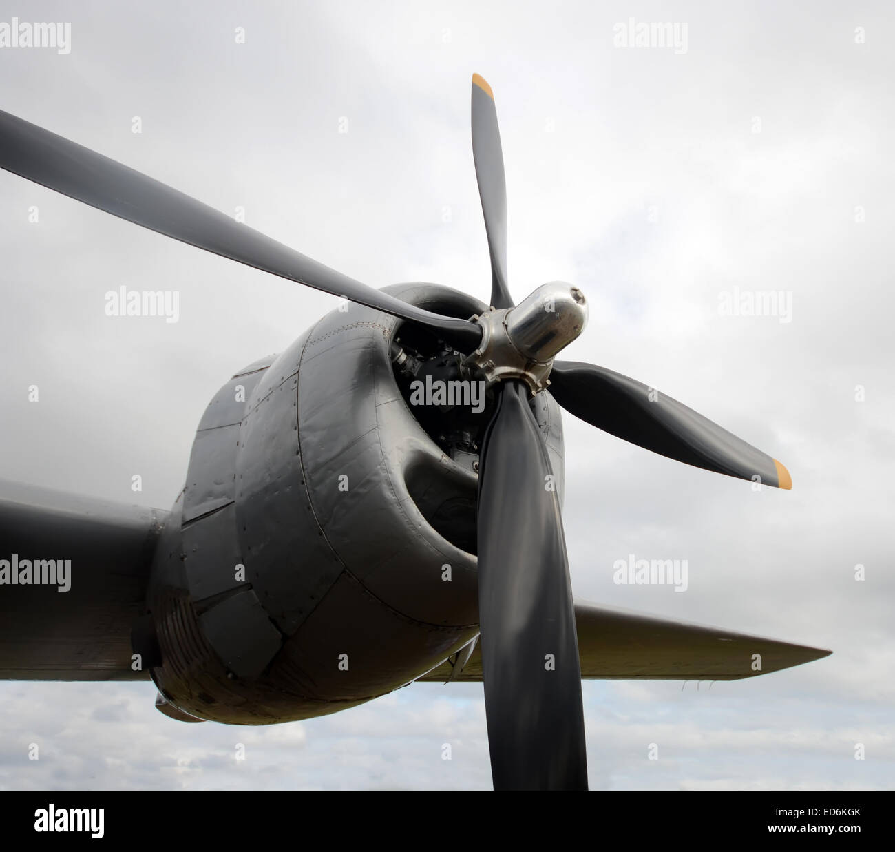 Giant propeller from World War II era bomber Stock Photo - Alamy