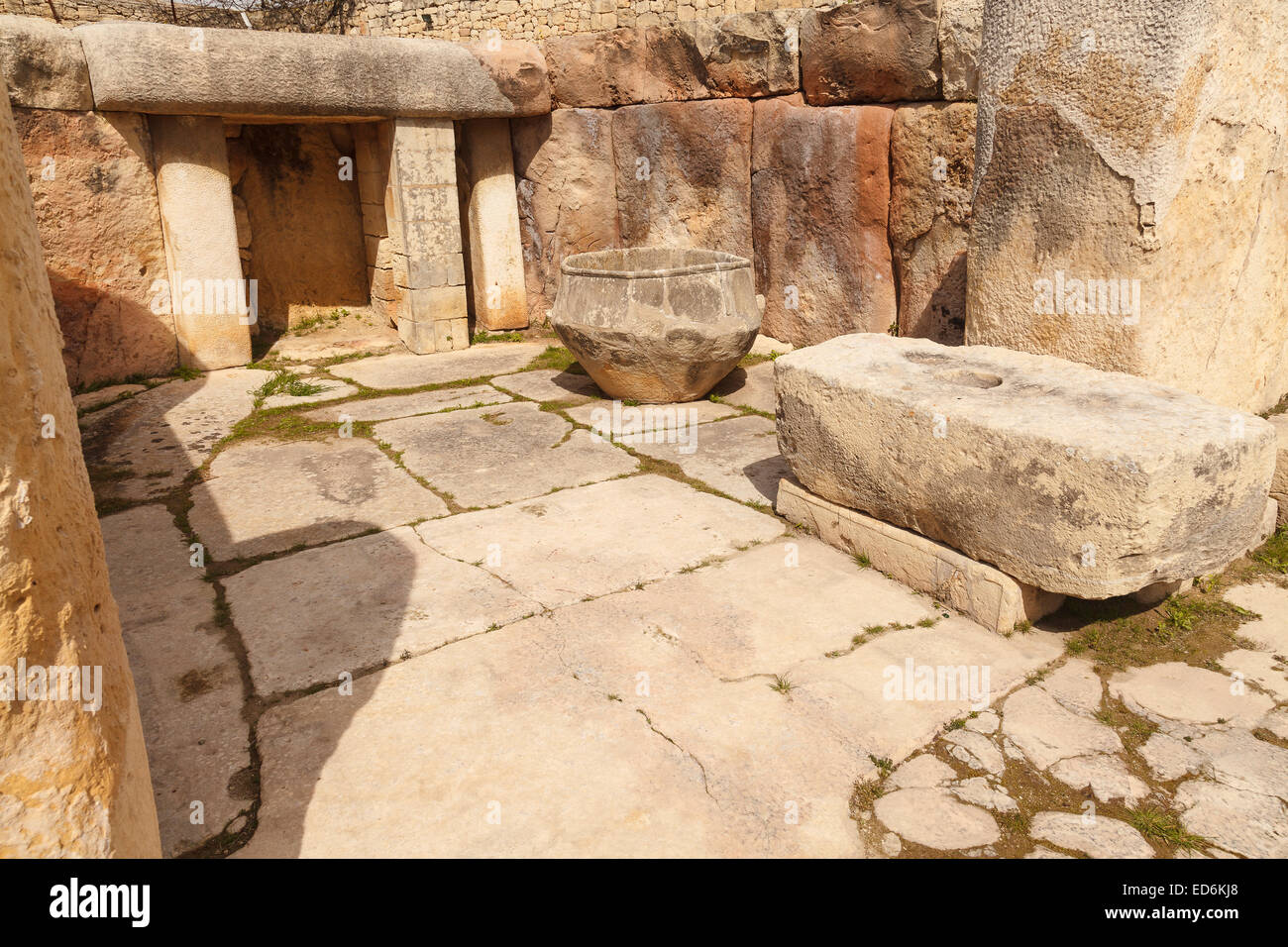 Tarxien temple hi-res stock photography and images - Alamy