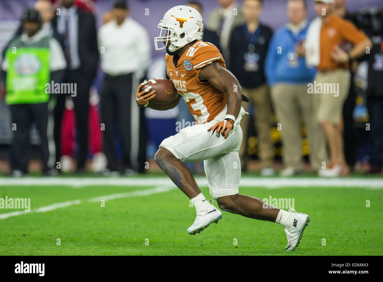 Houston, Texas, USA. 29th Dec, 2014. Texas Longhorns wide receiver Daje ...