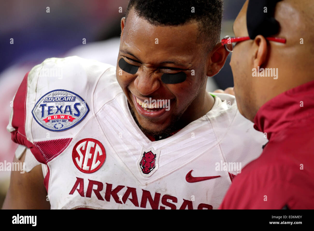 Houston, TX, USA. 29th Dec, 2014. Arkansas Razorbacks running back ...
