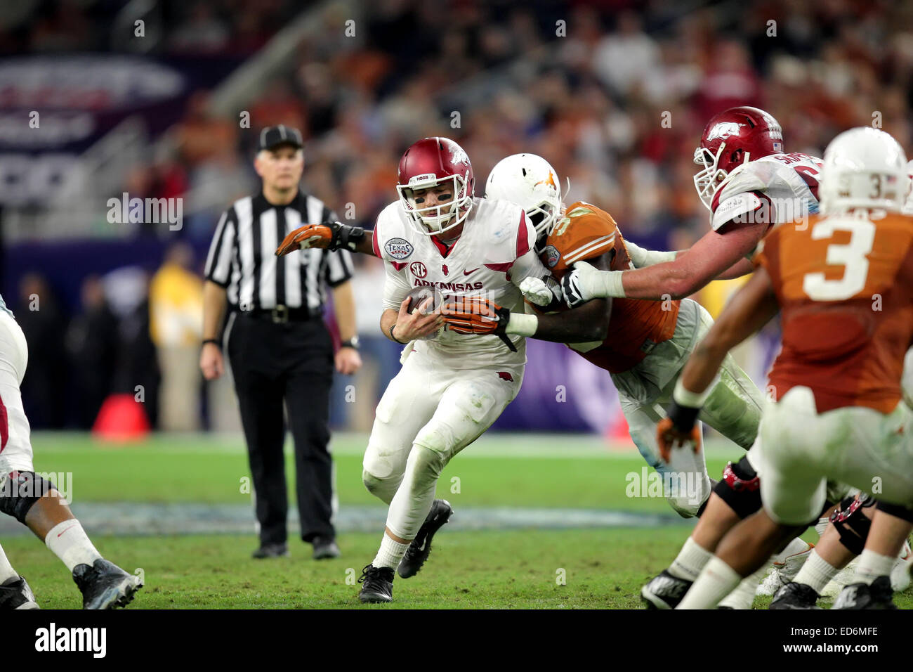 Houston, TX, USA. 29th Dec, 2014. Texas Longhorns linebacker Steve ...