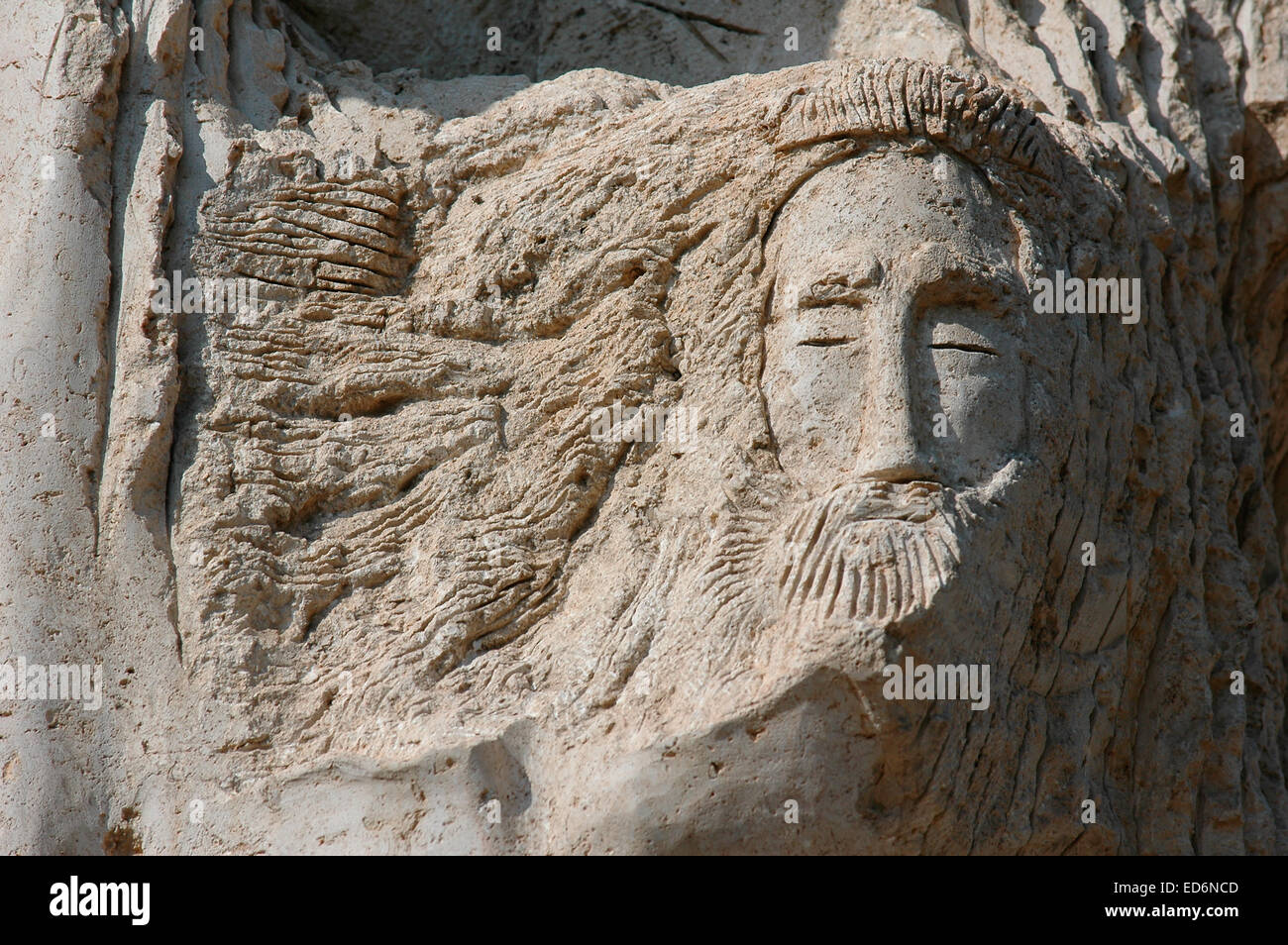 Memorial of Moses on mount Nebo. Jordan Stock Photo - Alamy