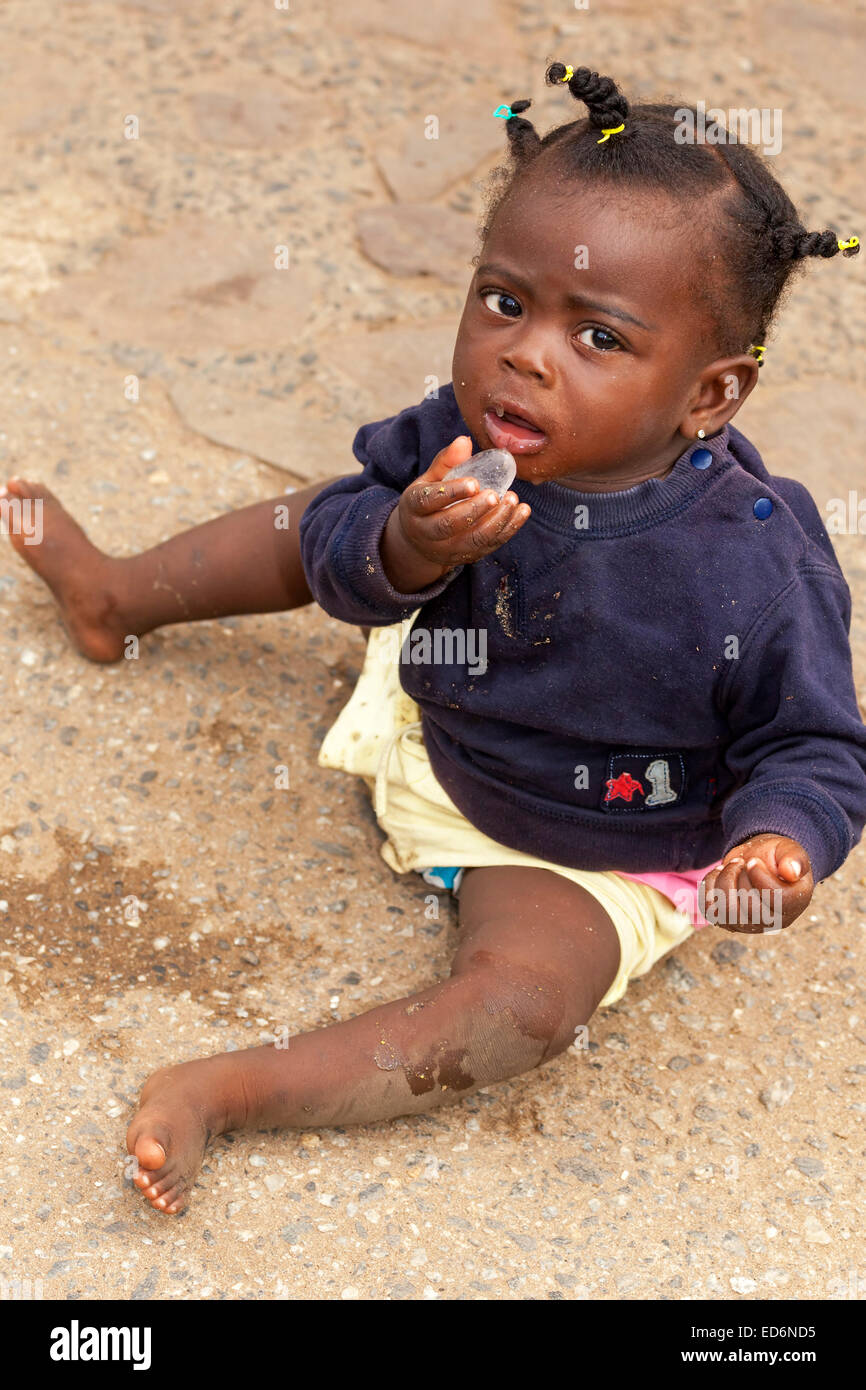 African baby, Ghana, Africa Stock Photo - Alamy