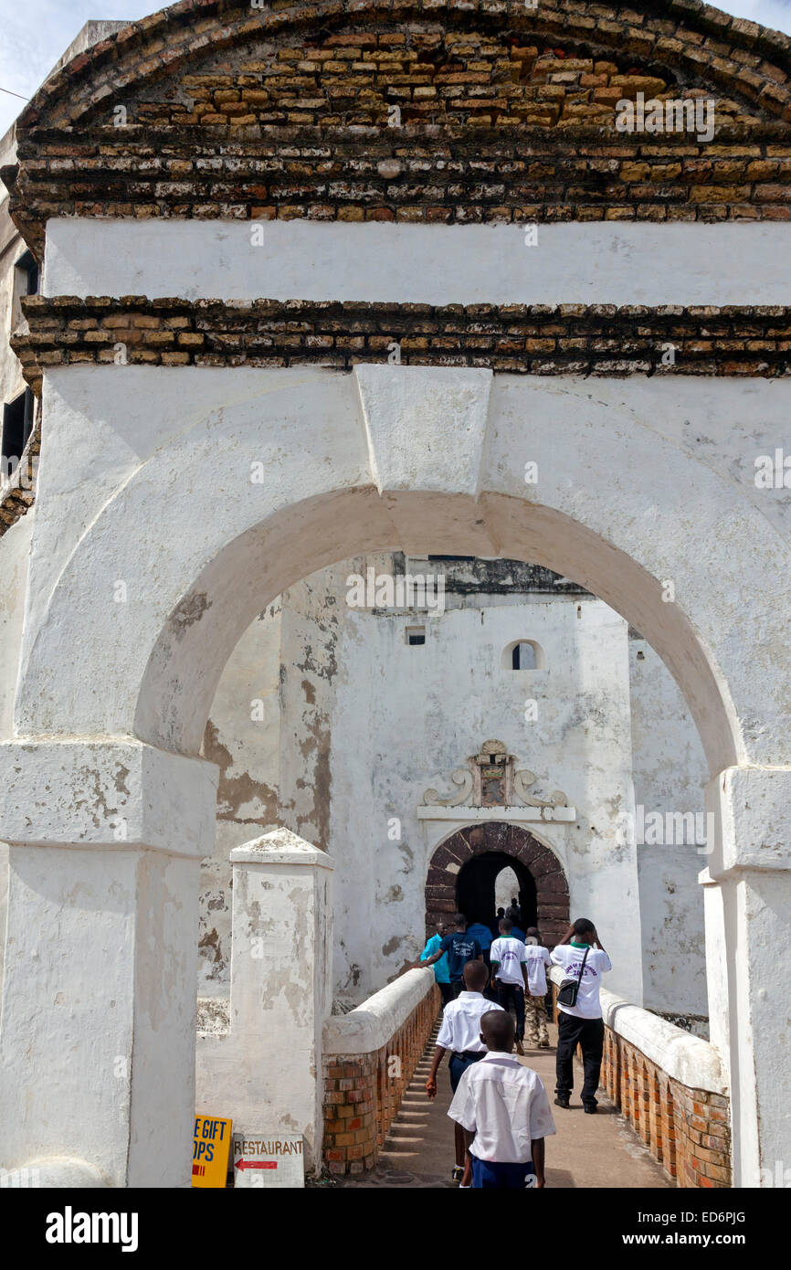 St. George's Castle, Elmina, Ghana, Africa Stock Photo - Alamy