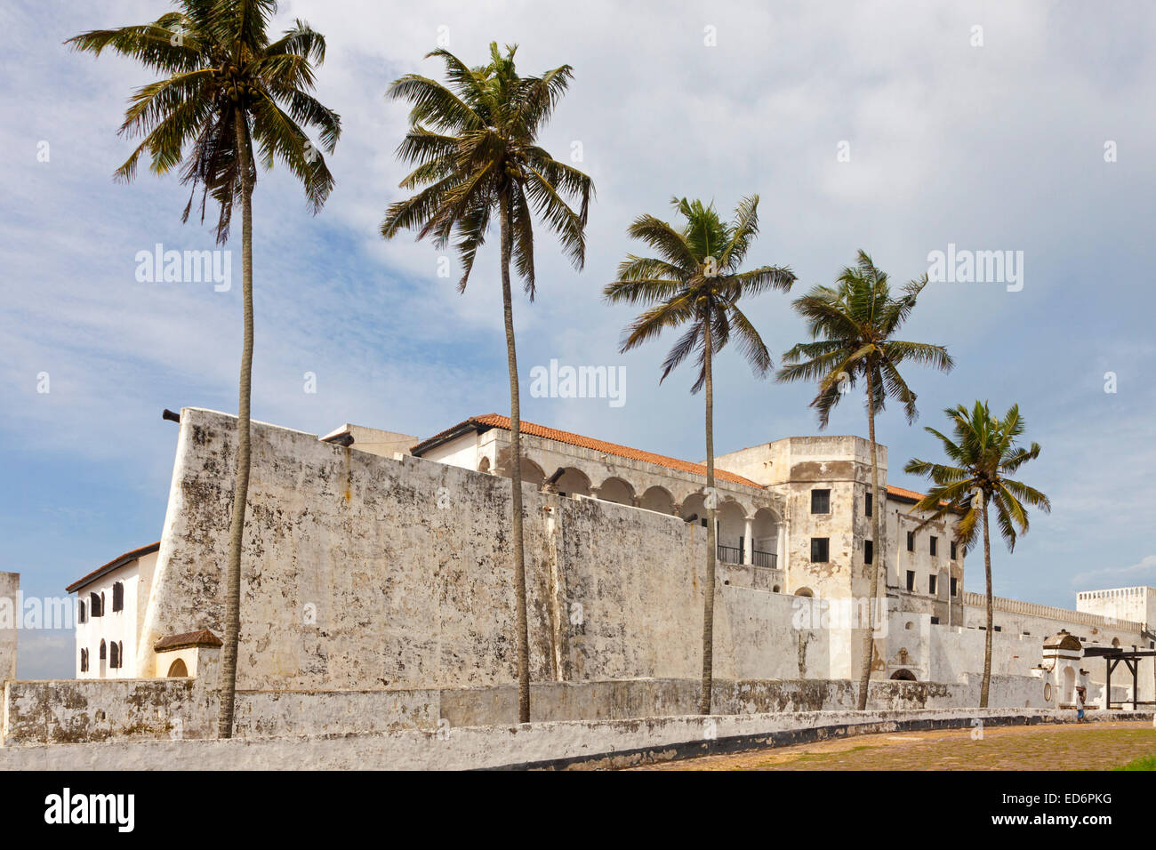 St. George's Castle, Elmina, Ghana, Africa Stock Photo - Alamy