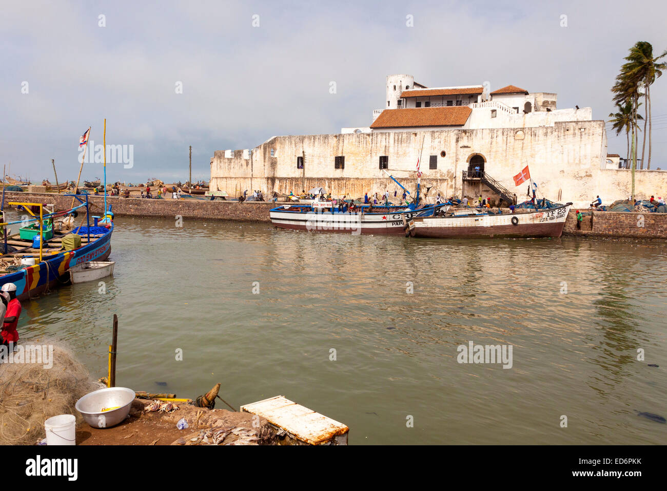St. George's Castle, Elmina, Ghana, Africa Stock Photo - Alamy