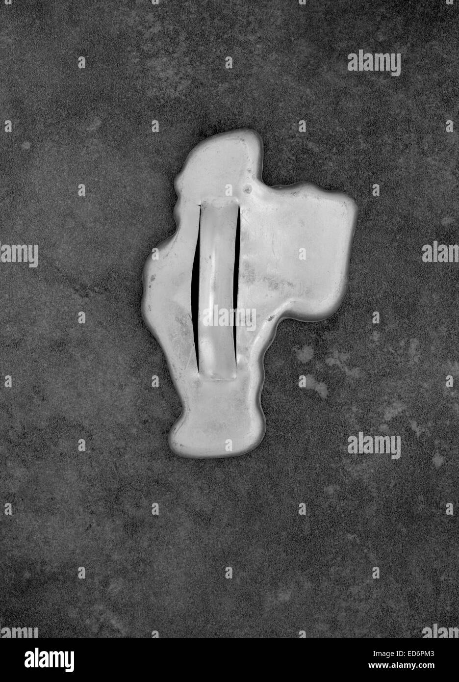 Vintage Christmas Santa Cookie Cutter Stock Photo - Alamy