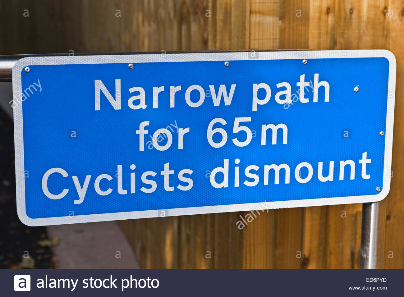 Narrow Path Sign High Resolution Stock Photography and Images - Alamy