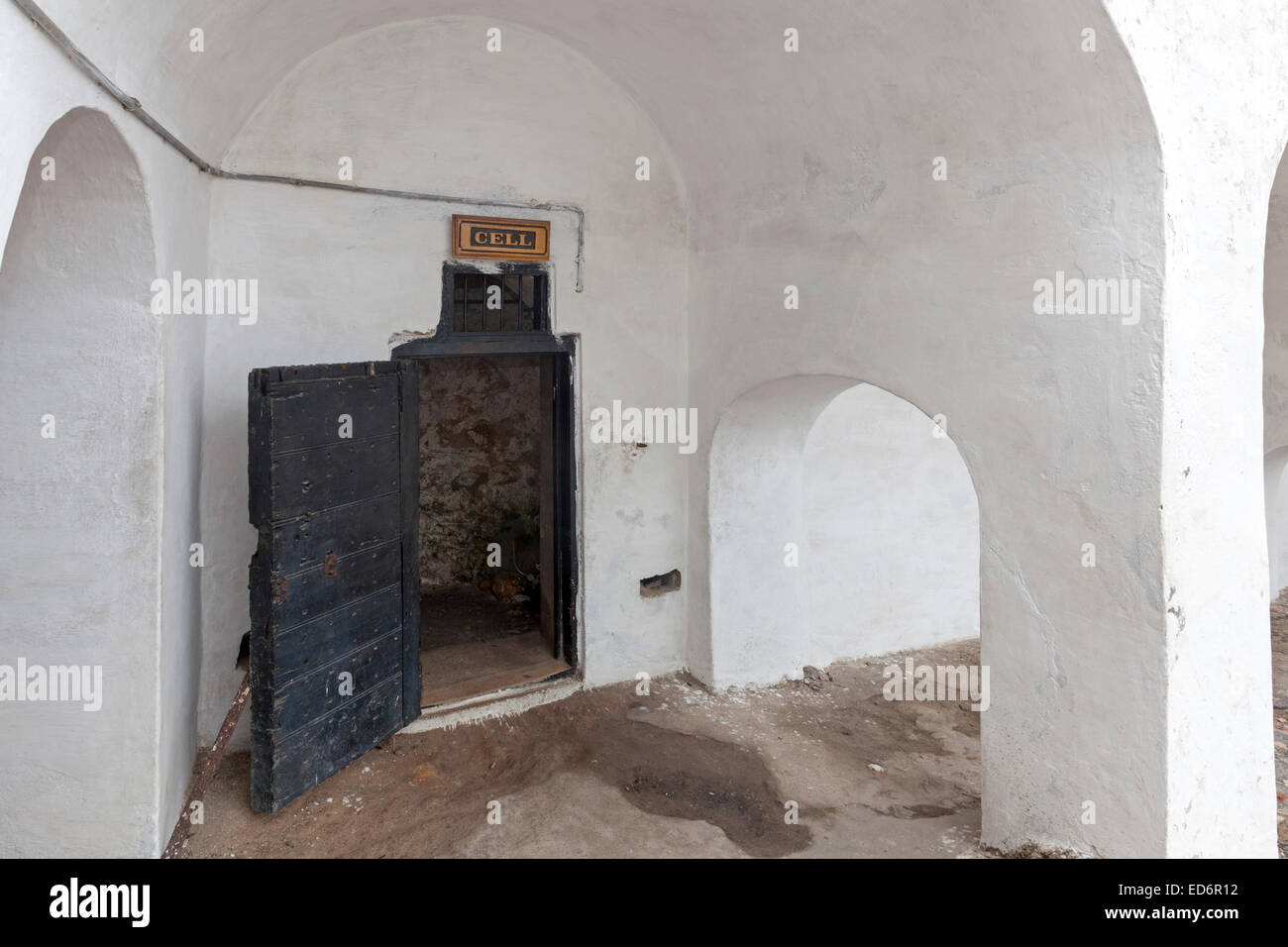 Cell at Cape Coast Castle, Ghana, Africa Stock Photo - Alamy