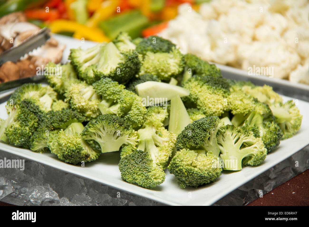 Block Kerry vegetable focus meal cooking dinner chopped dish Stock ...