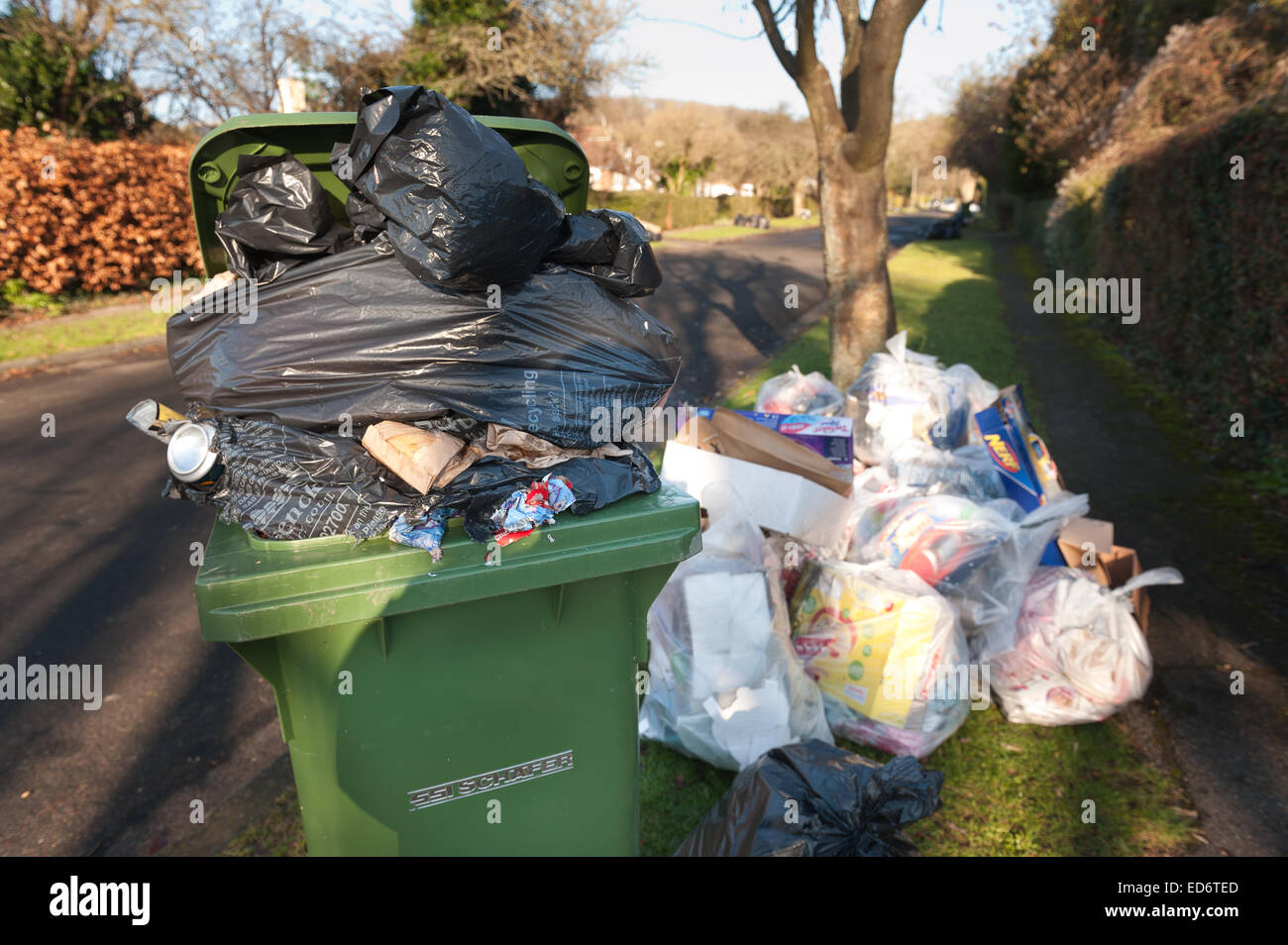 Tied Up Rubbish Bags High Resolution Stock Photography and Images - Alamy