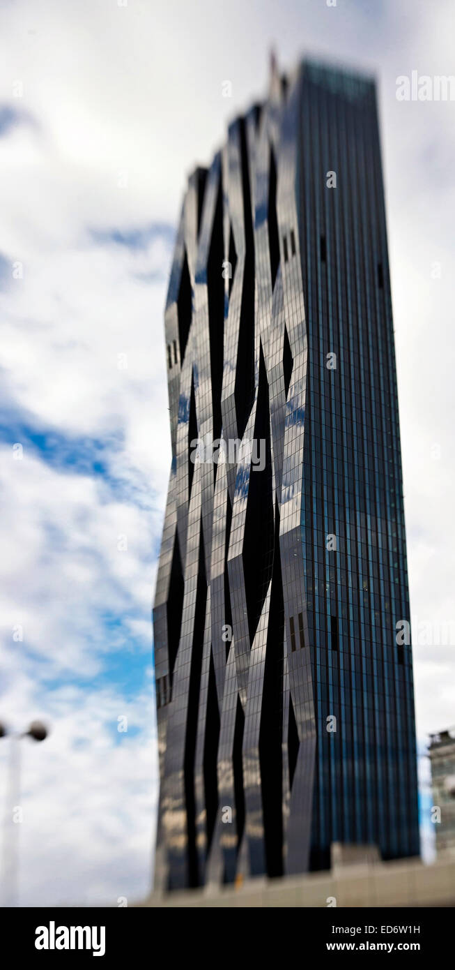 The brand new DC-Tower of Vienna - Austria. The DC-Tower is the tallest ...
