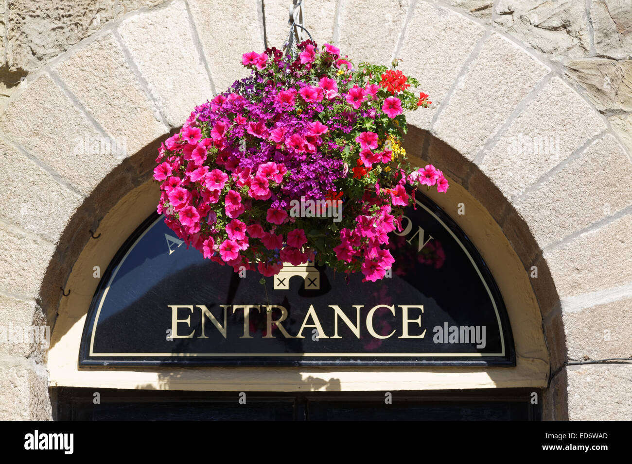 Entrance of a pub in Porthleven, Cornwall, UK Stock Photo - Alamy