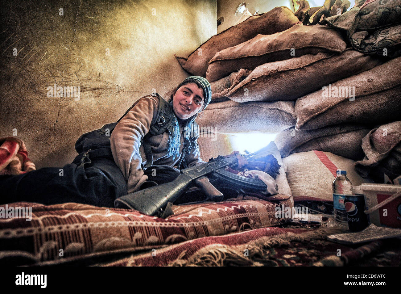 Battle of kobane hi-res stock photography and images - Alamy