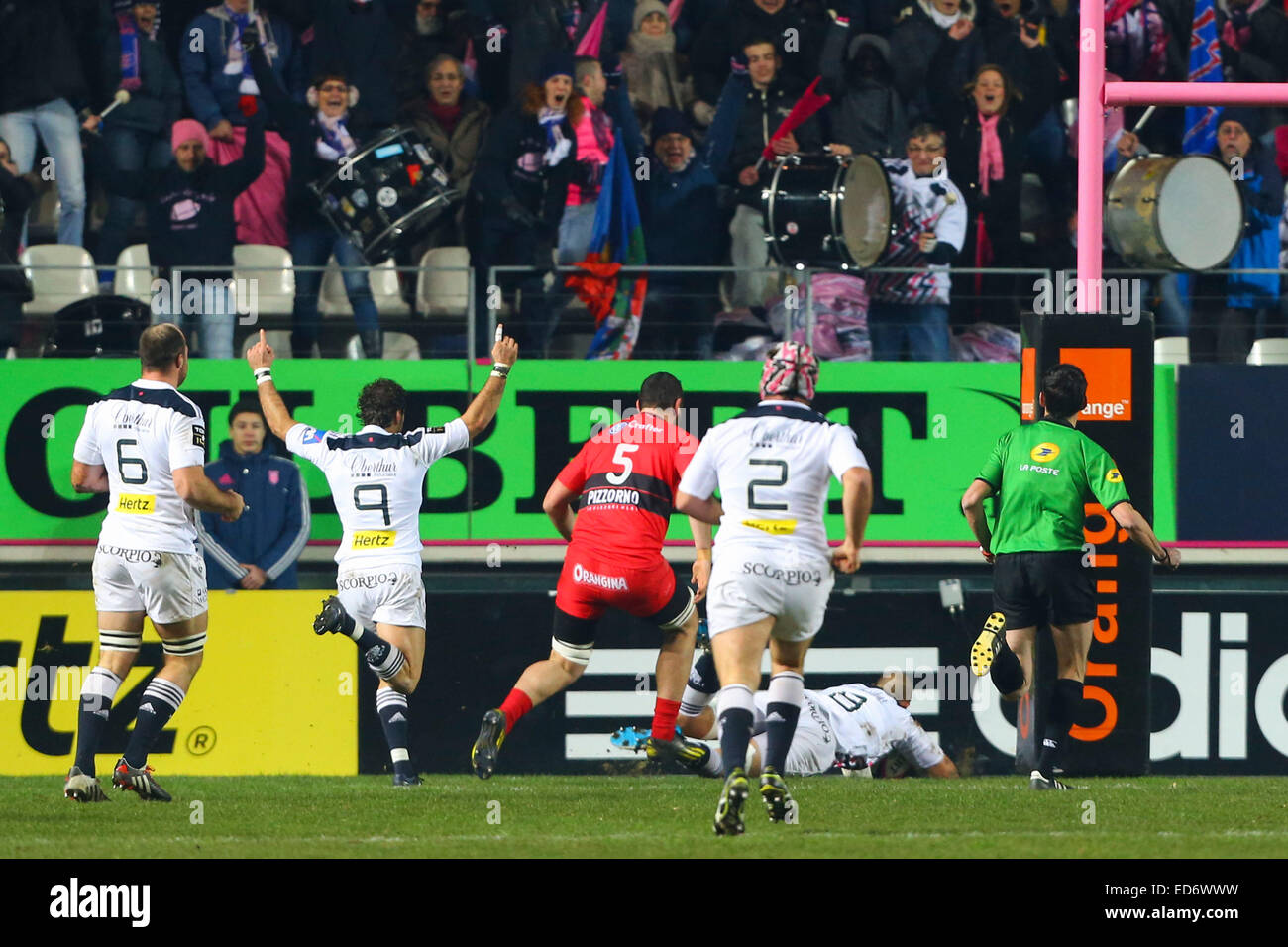 Stade francais sergio parisse hi-res stock photography and images - Alamy