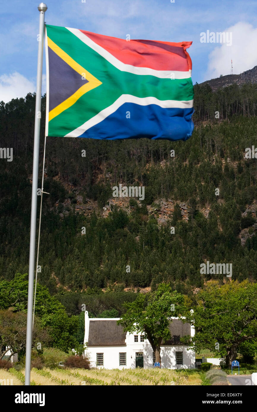 South African Flag Cape Town Stock Photos & South African Flag Cape ...