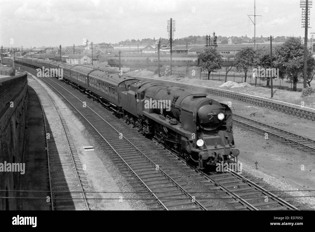 Steam locomotive 1960s hi-res stock photography and images - Alamy