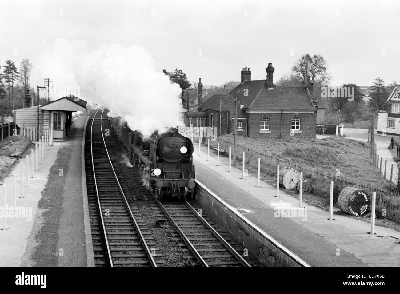 original vintage british railways steam locomotive west country class ...