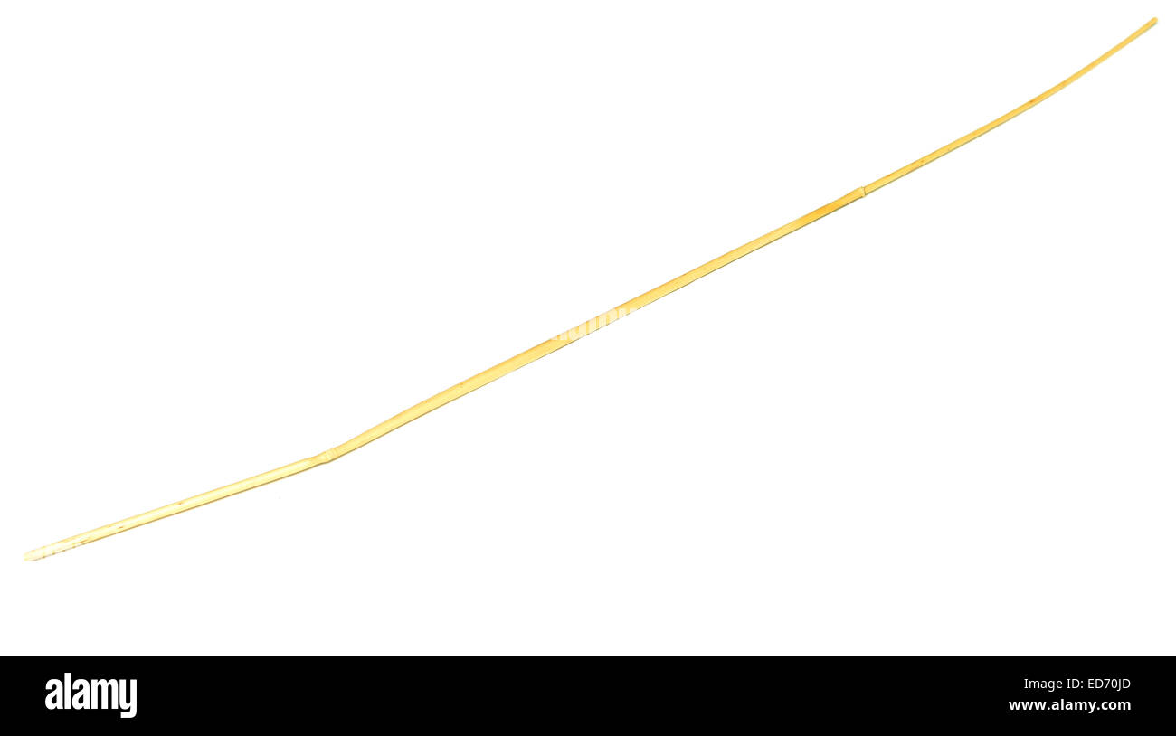 one straw isolated on white background Stock Photo - Alamy