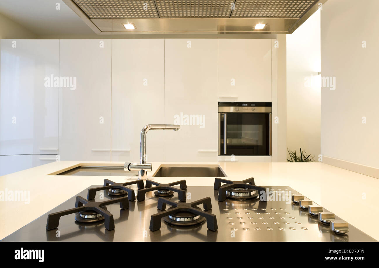New interior design apartment, kitchen Stock Photo - Alamy