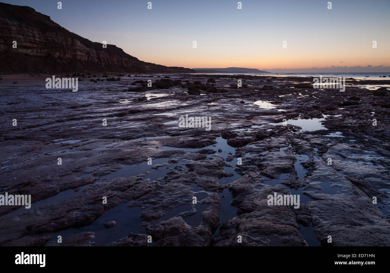 Brook beach isle of wight winter hi-res stock photography and images ...