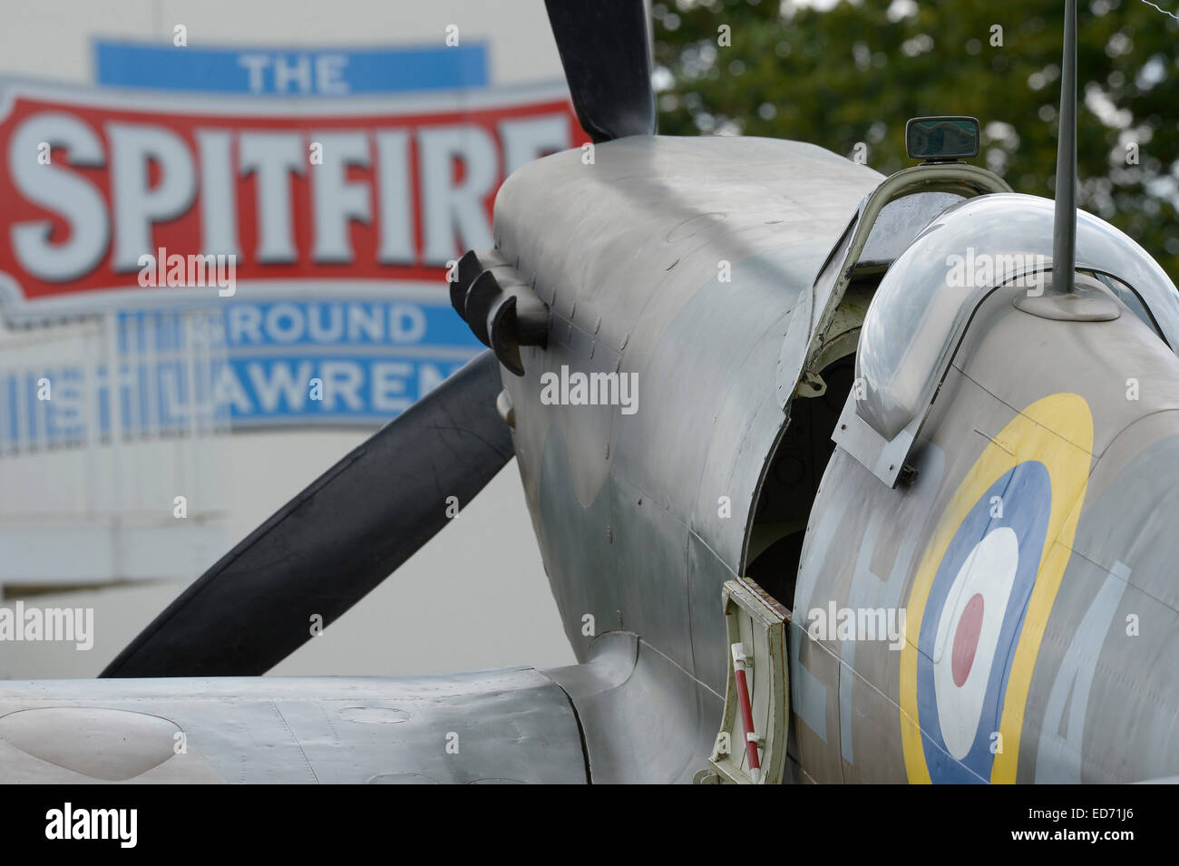 Spitfire And Battle Of Britain High Resolution Stock Photography and ...