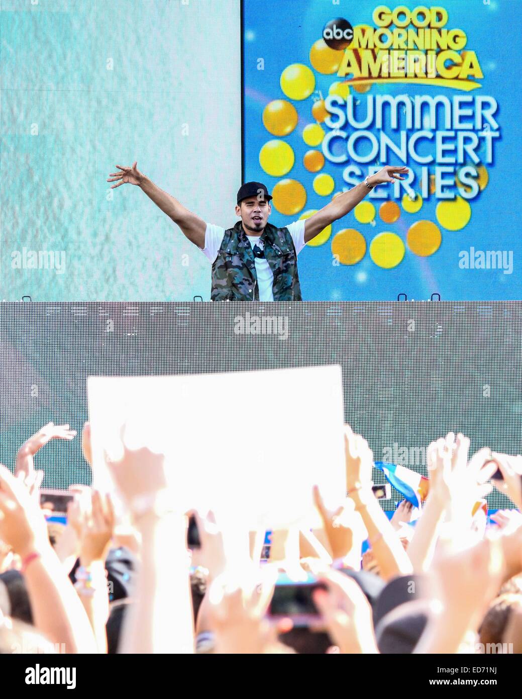 ABC's Good Morning America Summer Concert Series held at Central Park ...
