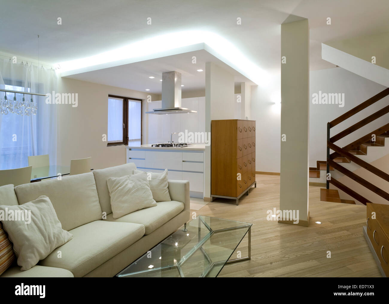 New interior design apartment, living room Stock Photo - Alamy