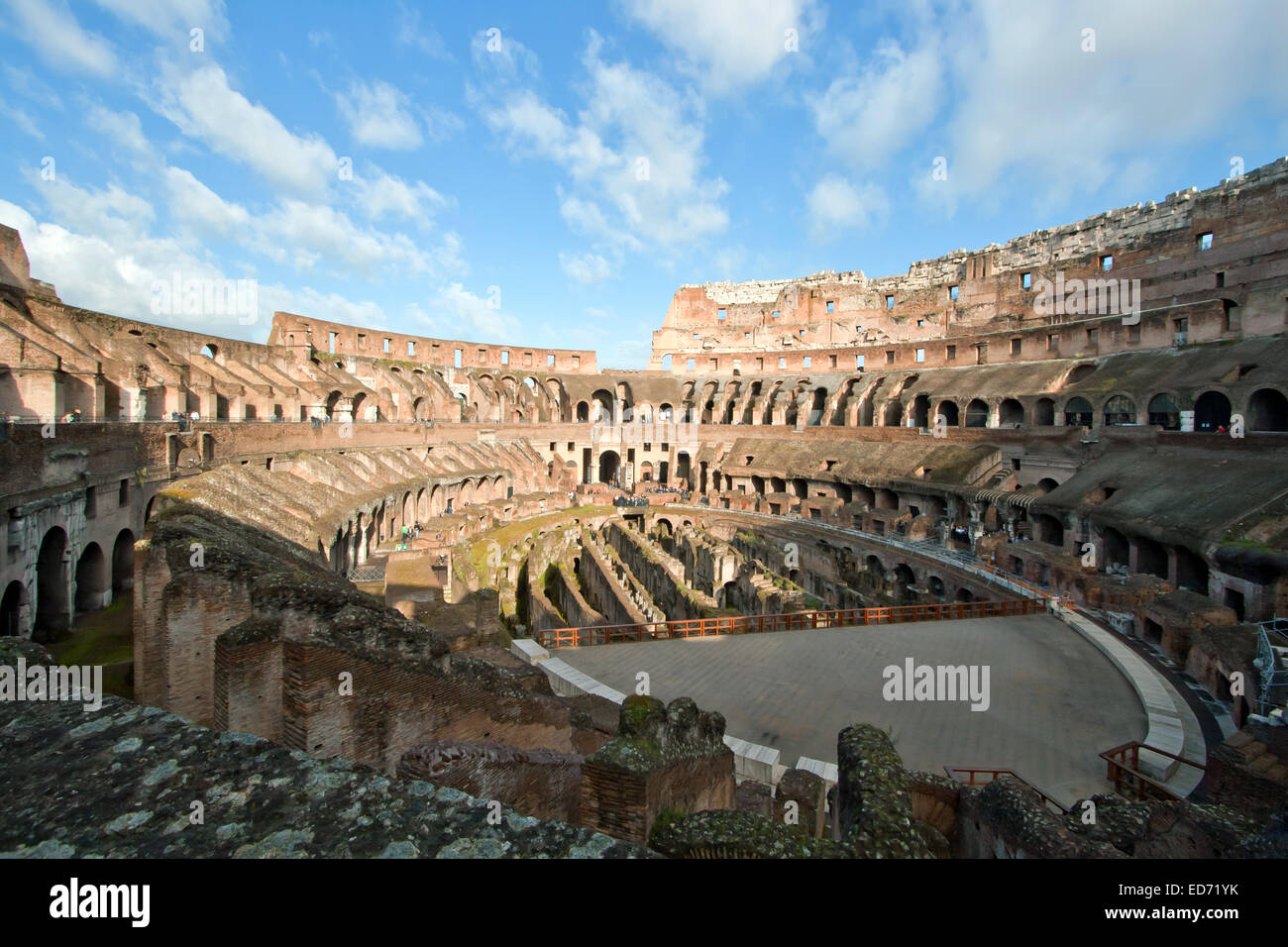 architecture of colosseum or coloseum at Rome Italy Stock Photo - Alamy