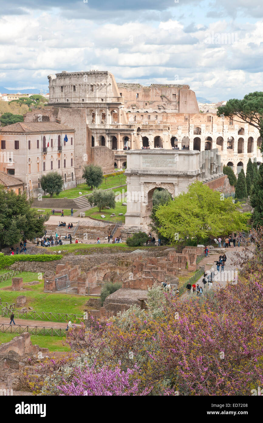 Coloseum aerial hi-res stock photography and images - Alamy