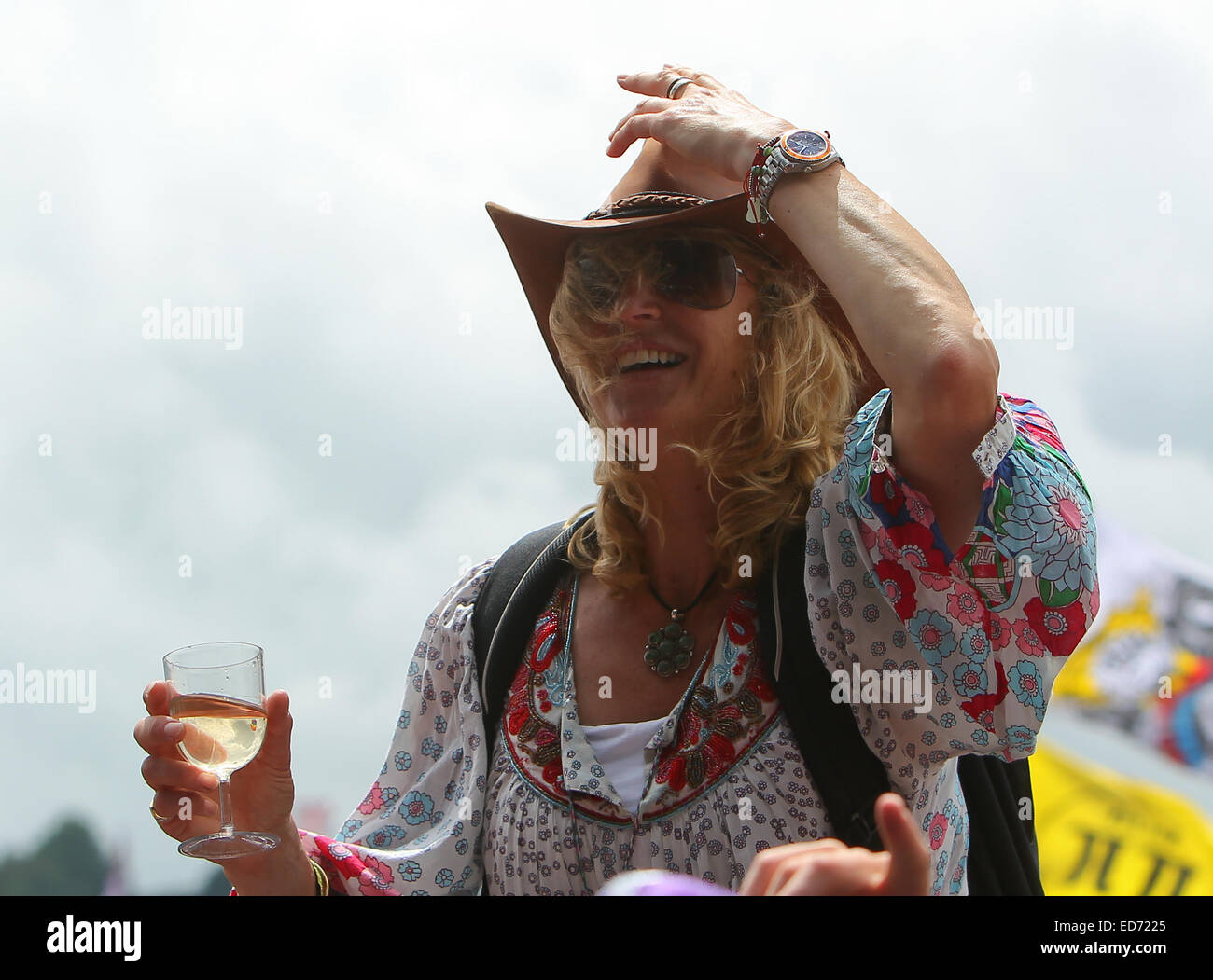 Glastonbury Festival 2014 - Atmosphere - Day 2 Featuring: Atmosphere ...