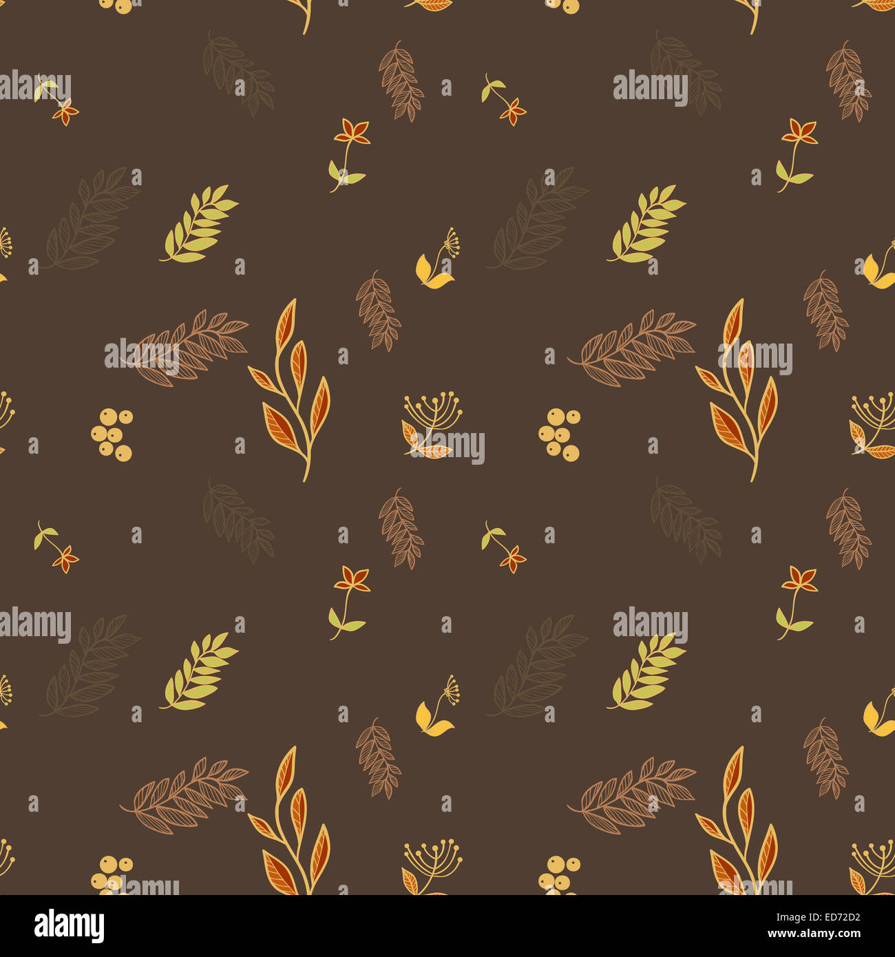 seamless autumn background Stock Photo - Alamy