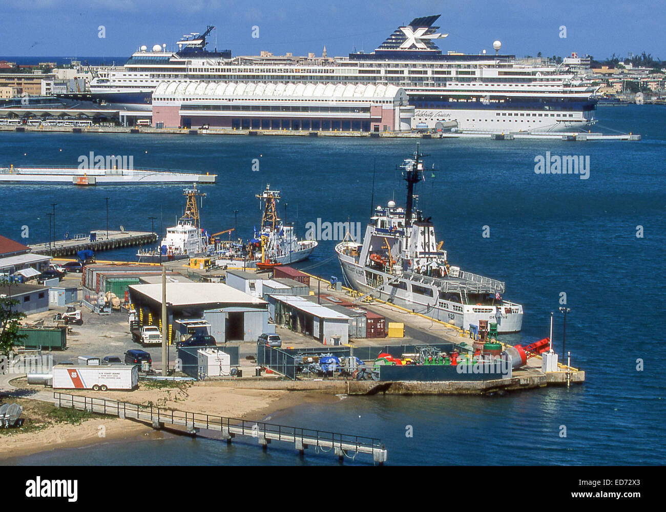 April 3, 2001 - San Juan, Puerto Rico, US - A view of the U.S. Coast ...
