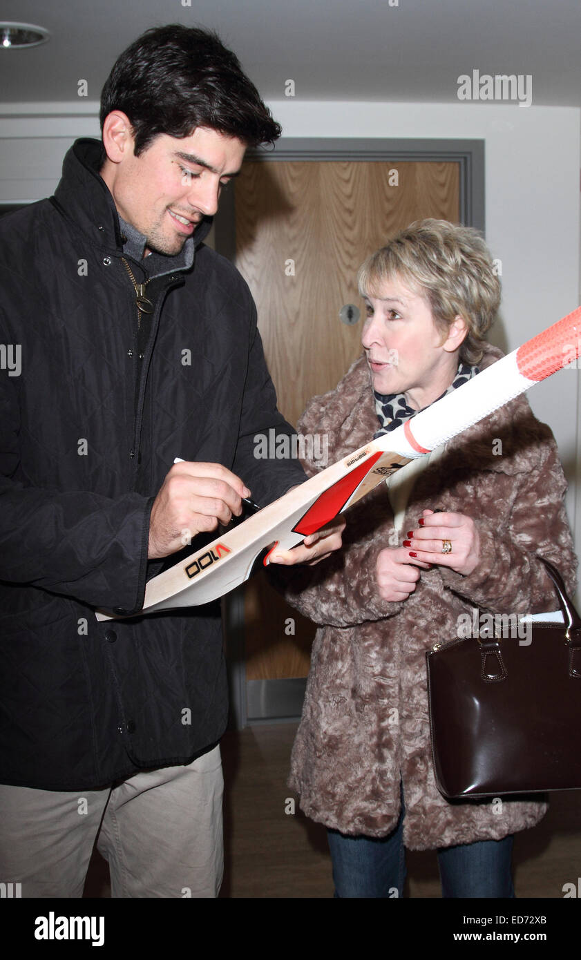 Henlow, Bedford, UK. 30th Dec, 2014. England cricket captain Alastair ...