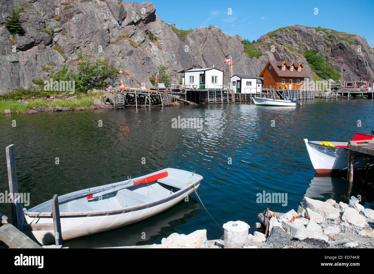 Quidi Vidi village, Newfoundland Stock Photo - Alamy