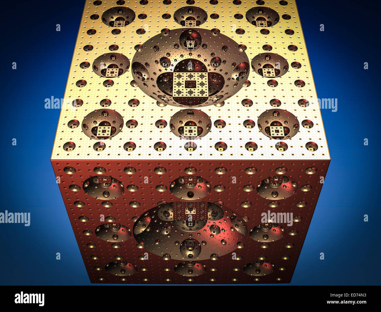 Fractal cube hi-res stock photography and images - Alamy